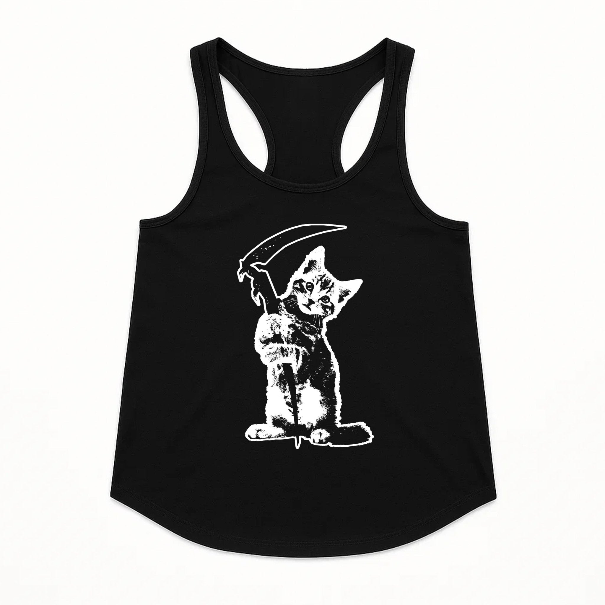Women's | Reaper Kitty | Tank Top - Arm The Animals Clothing LLC – ATA Tees