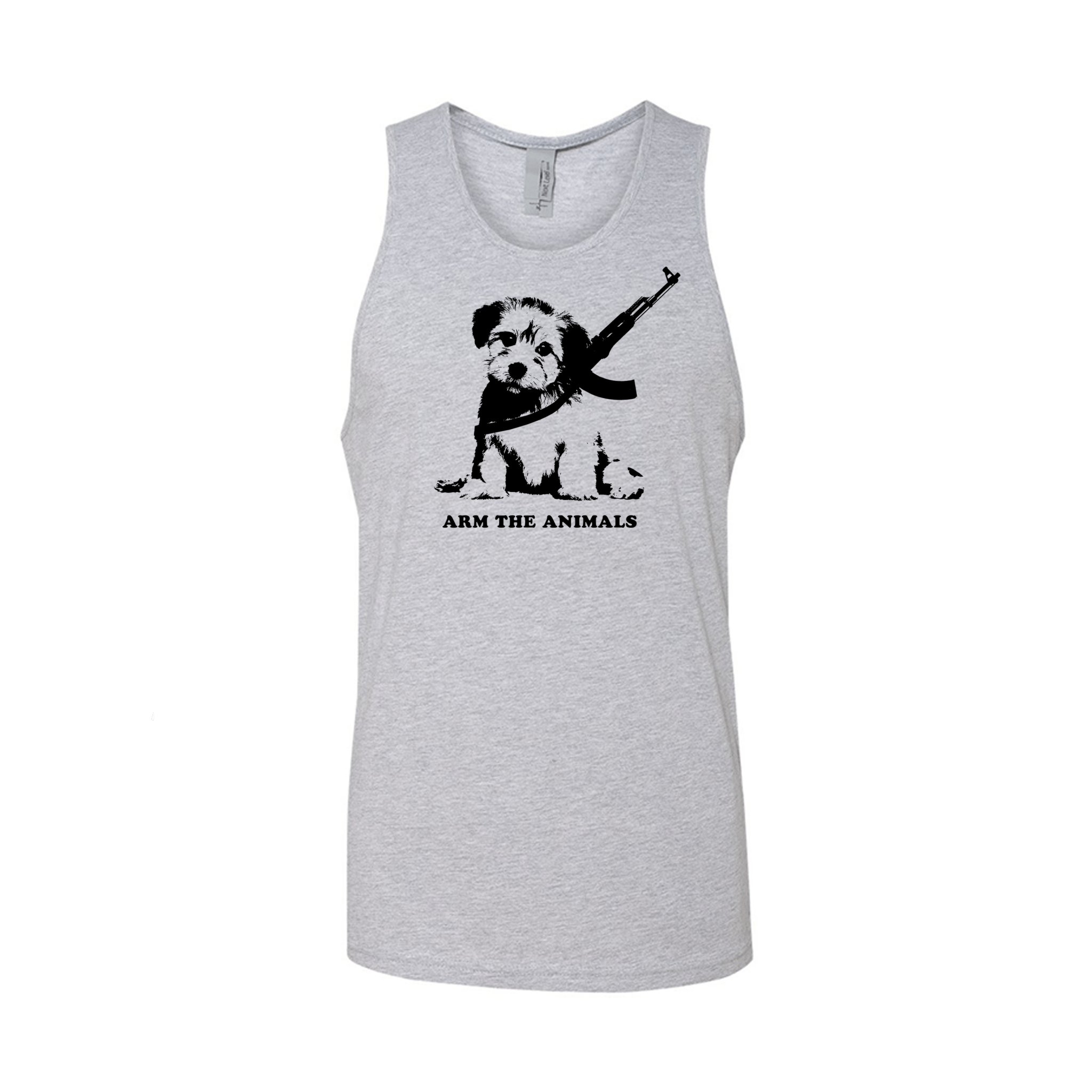 Men's | Puppy Power | Tank Top - Arm The Animals Clothing LLC – ATA Tees